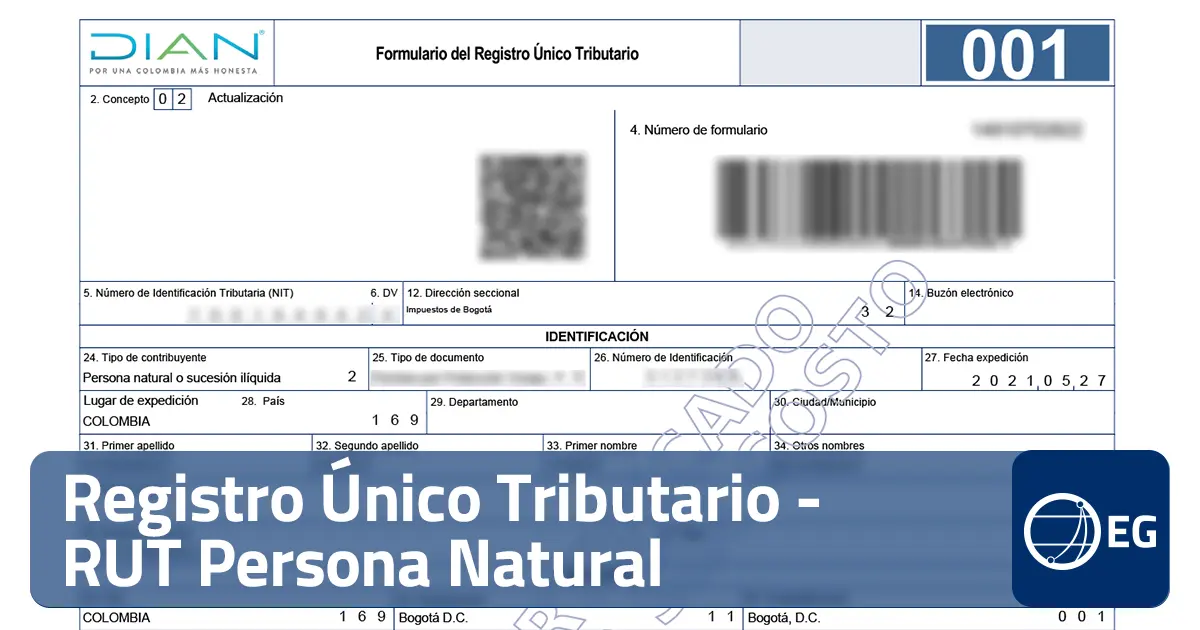 RUT Persona Natural: ¿Cómo Obtenerlo en Colombia? | expatgroup